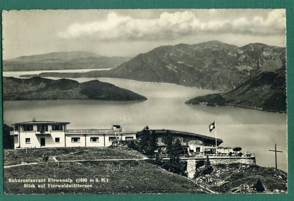 Bahnrestaurant Klewenalp Blick Auf Vierwaldstättersee 1948 Kaufen