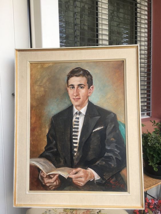Oel Bild Portret eines jungen Mannes Signiert (Gebraucht) in Zürich für ...