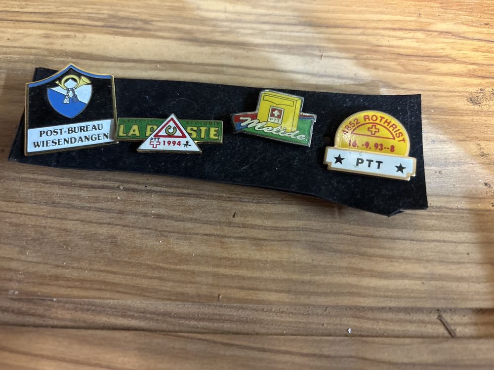 Verschiedene Post Pins inkl. Postkäfer (VW) (Gebraucht) in Matzingen ...