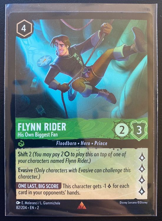LORCANA DISNEY - FLYNN RIDER - 82/204 RARE | Kaufen auf Ricardo