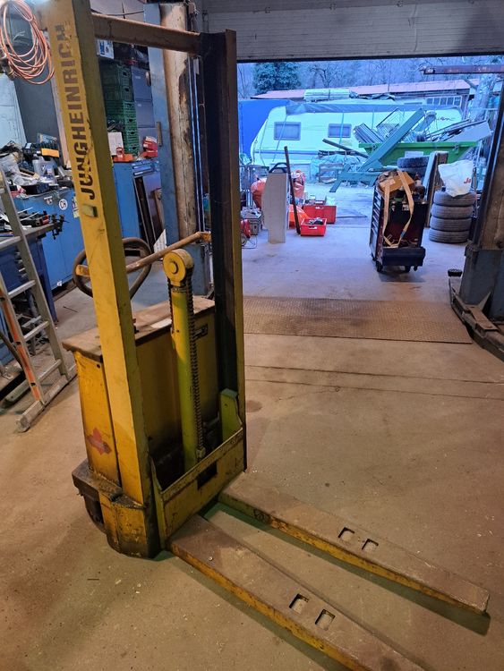 Defekt! 1000 kg Hubwagen Elektrostapler Stapler Transpallet (Defekt) in ...