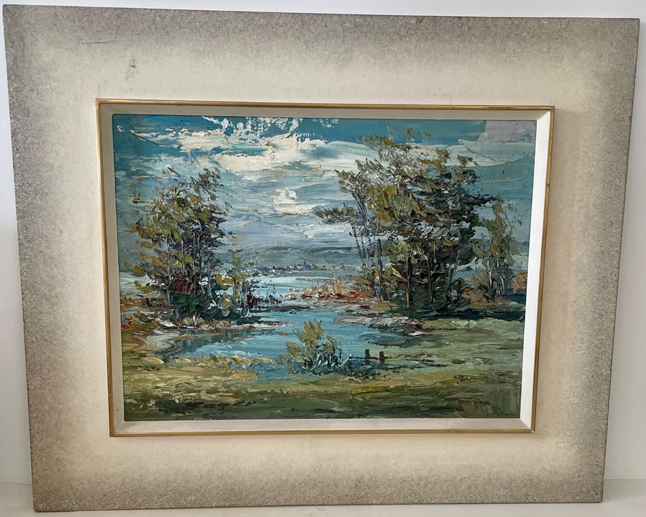 Landschaft Gemälde signiert Suger | Kaufen auf Ricardo