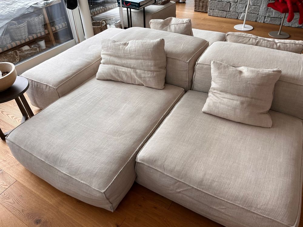 Canapé Living Divani beige - set amovible | Kaufen auf Ricardo