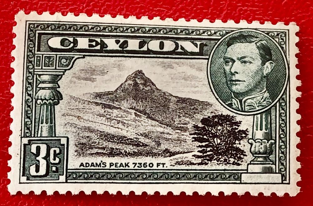 Briefmarken aus Sri Lanka (Ceylon) Adam's Peake 1938 (Gebraucht) in ...