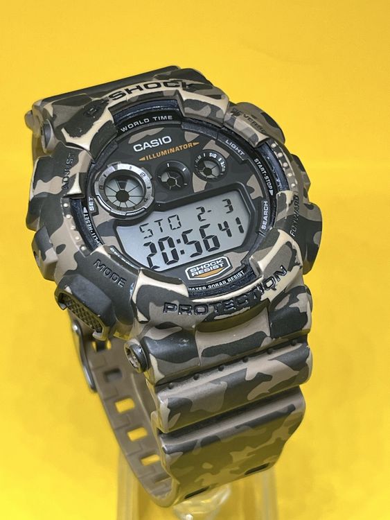 Casio G-Shock GD-120CM – Camouflage – 200M – Digital (Gebraucht) in ...