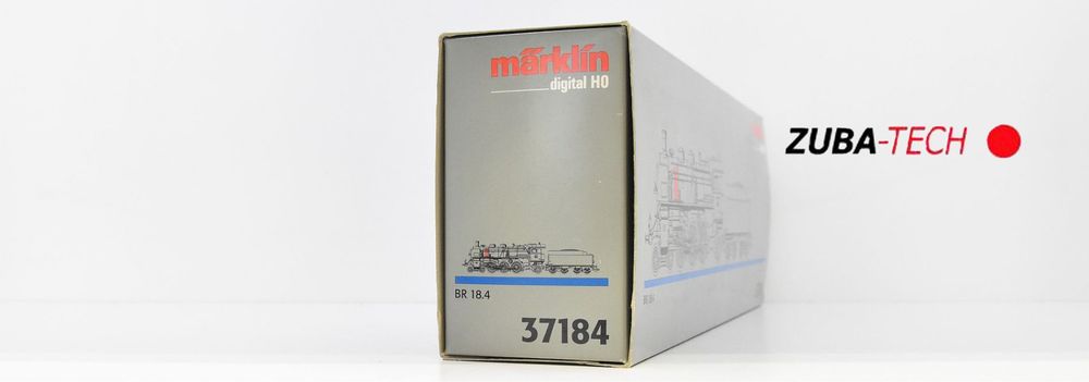 Märklin 37184 Dampflok BR 18.4 DR H0 WS Digital Sound mit OV (Gebraucht ...