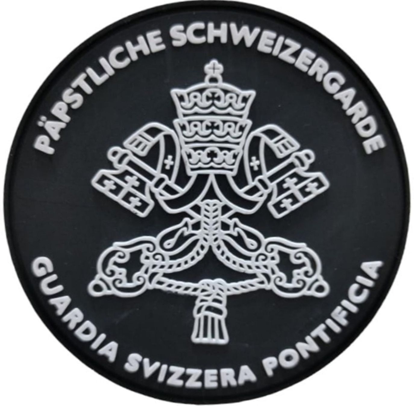 Schweizergarde, Guardia Svizzera Pontificia Patch mit Klett. (Neu und ...