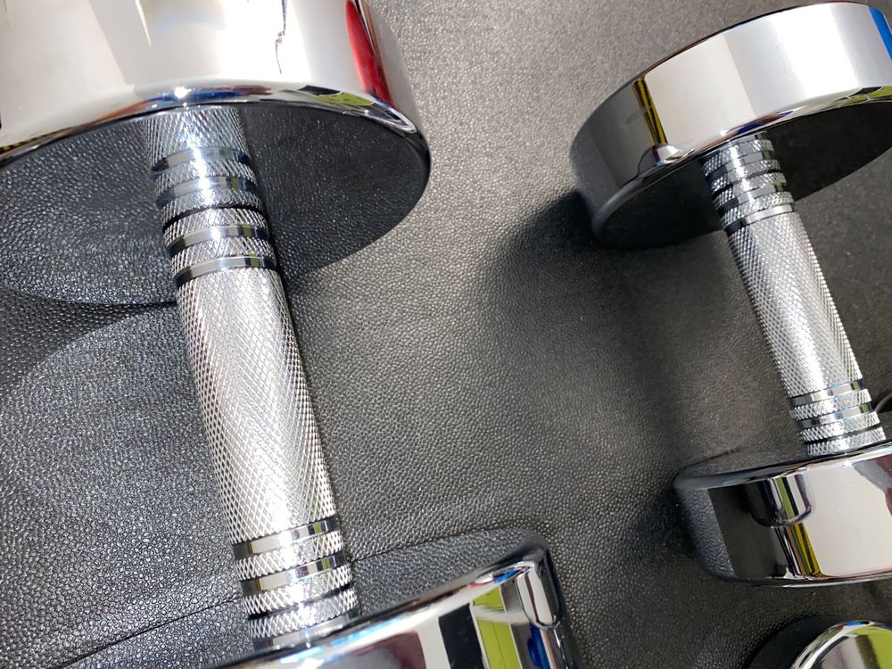 Adjustable dumbbells ‘North Deer’ | new | 25kg each & less (Neu (gemäss ...