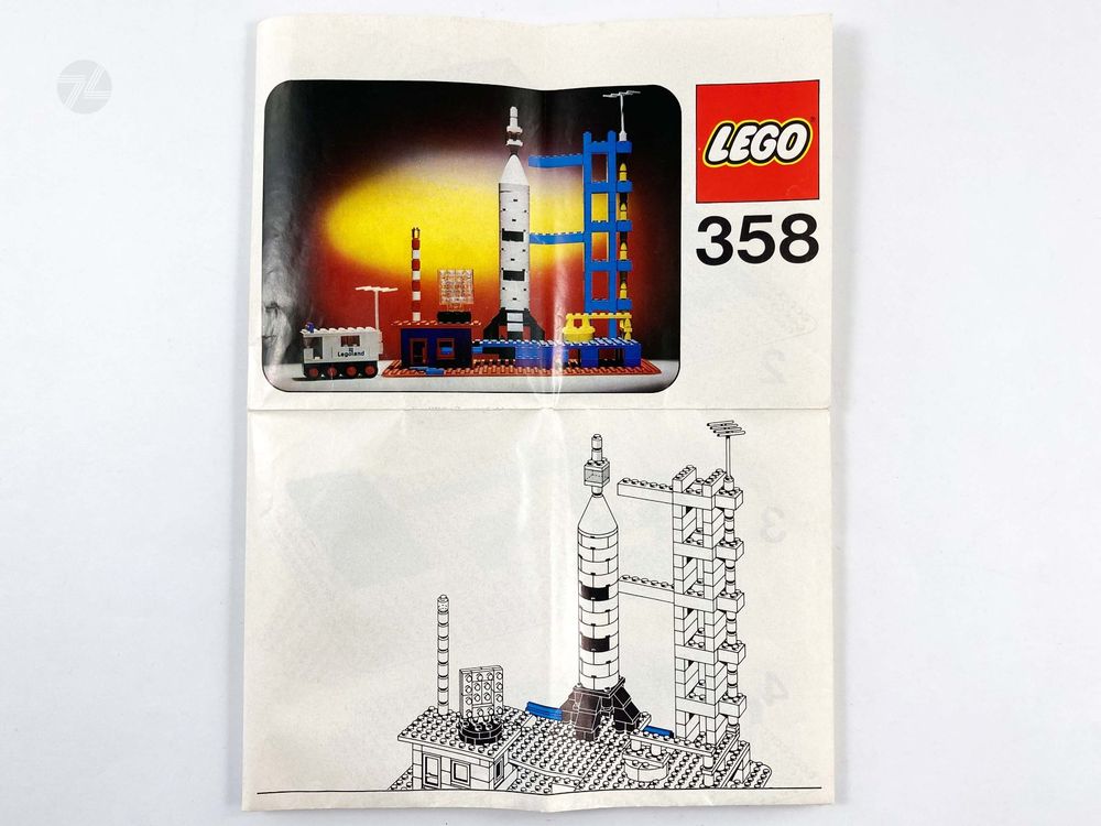 Lego 358 Bauanleitung Rocket Base Vintage Classic Space | Kaufen auf ...