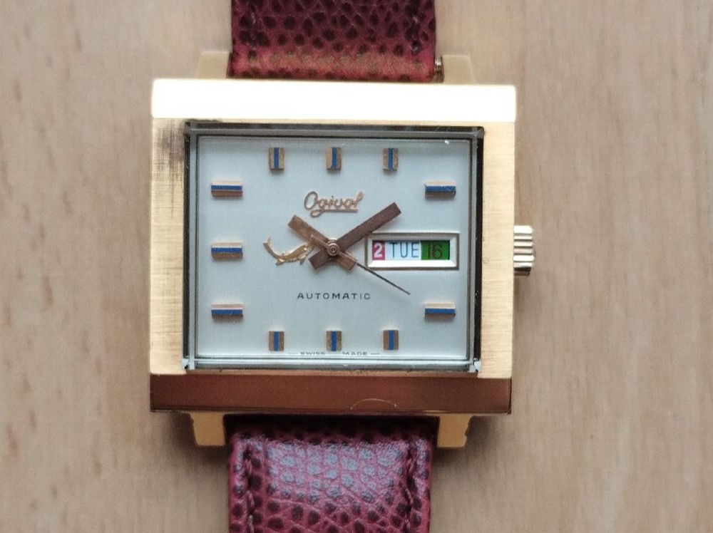 Ogival Fisk Automatik Uhr (Gebraucht) in Zürich für CHF 44 – mit Lieferung auf Ricardo kaufen