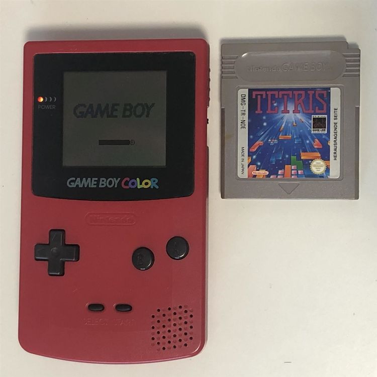 Gameboy Color Rot + Tetris | Kaufen auf Ricardo