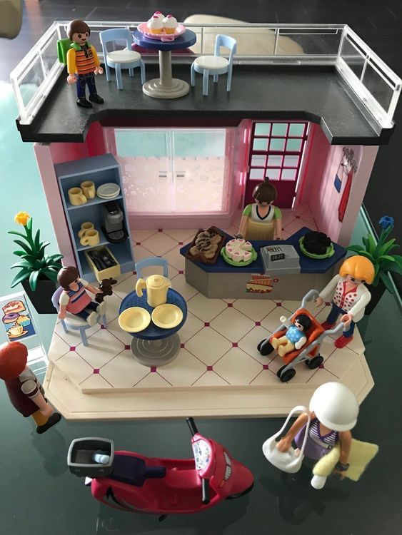 Playmobil Cafe City Life (Gebraucht) in Felsberg für CHF 25 – mit ...