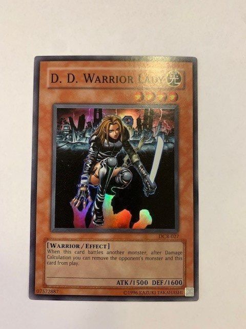 D.D. Warrior Lady Yu-Gi-Oh Karte (Neu (gemäss Beschreibung)) in HORGEN ...