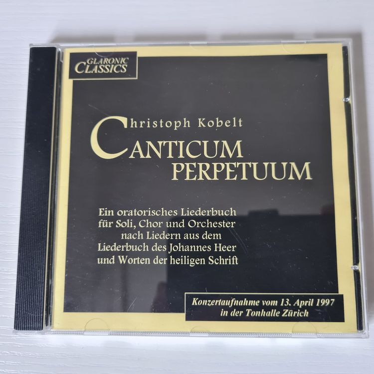 Christoph Kobelt Canticum Perpetuum | Kaufen auf Ricardo