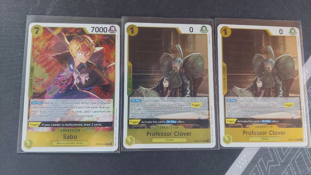 One Piece Sabo OP09-104 / Professor Clover OP09-102 (Neu (gemäss ...