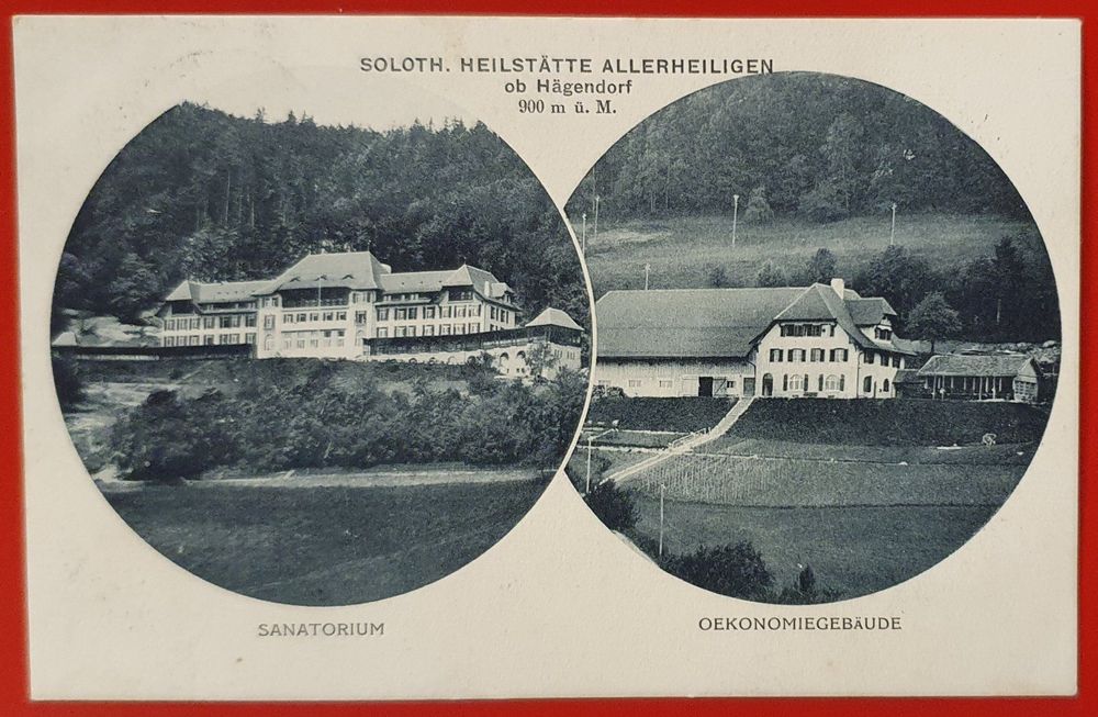 Soloth. Heilstätte Allerheiligen 1916 (Gebraucht) in Kreuzlingen für ...