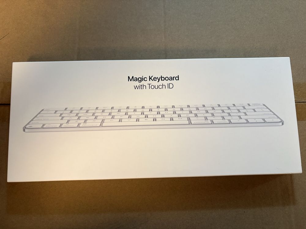 Apple Magic Keyboard mit Touch ID – QWERTY Layout (USB-C) (Neu (gemäss ...