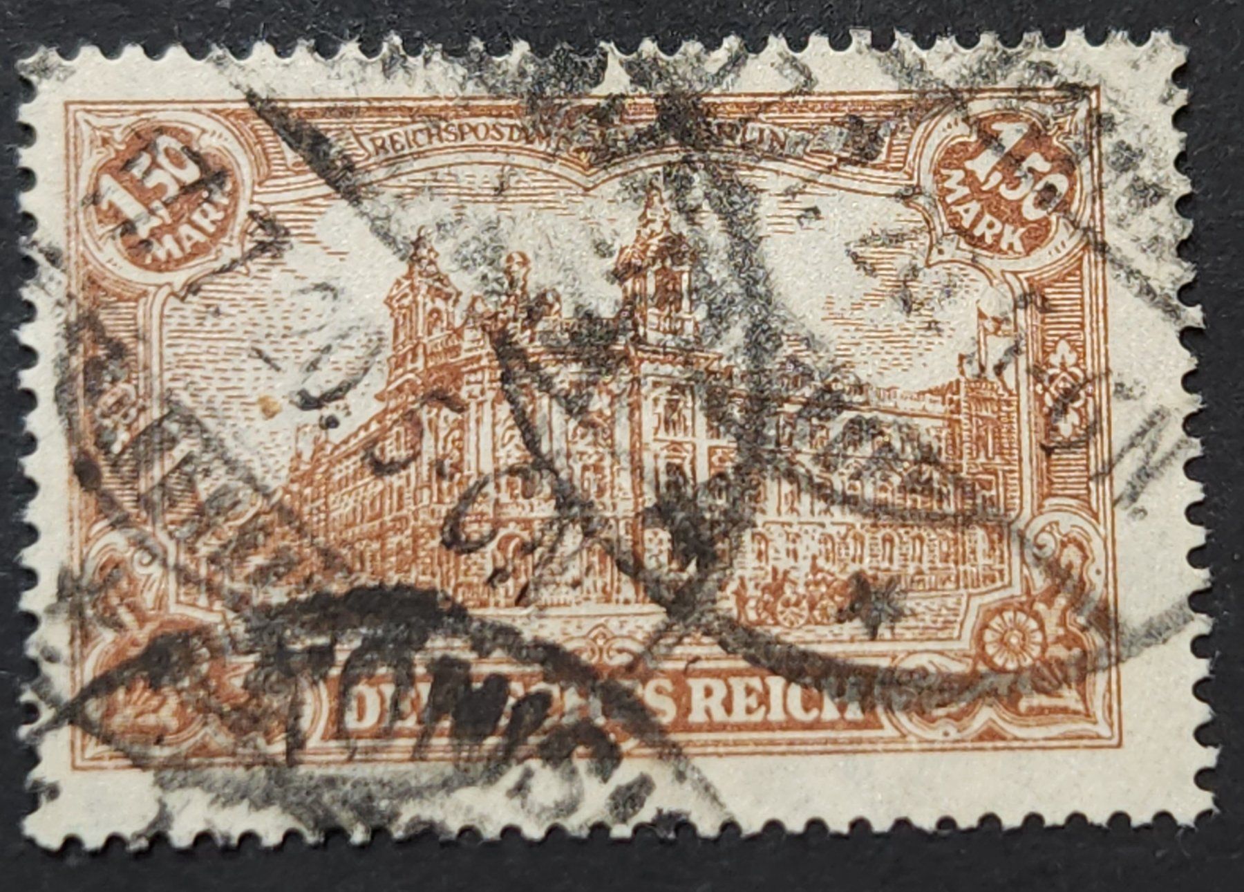 Deutsche R Germania Nr.114 b/c gestempelt Geprüft 140 Fr (Gebraucht) in ...