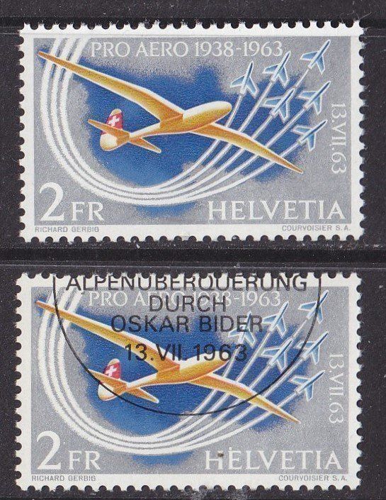 1963 Flugpost Nr.F46 postfrisch +ERSTTAG | Kaufen auf Ricardo