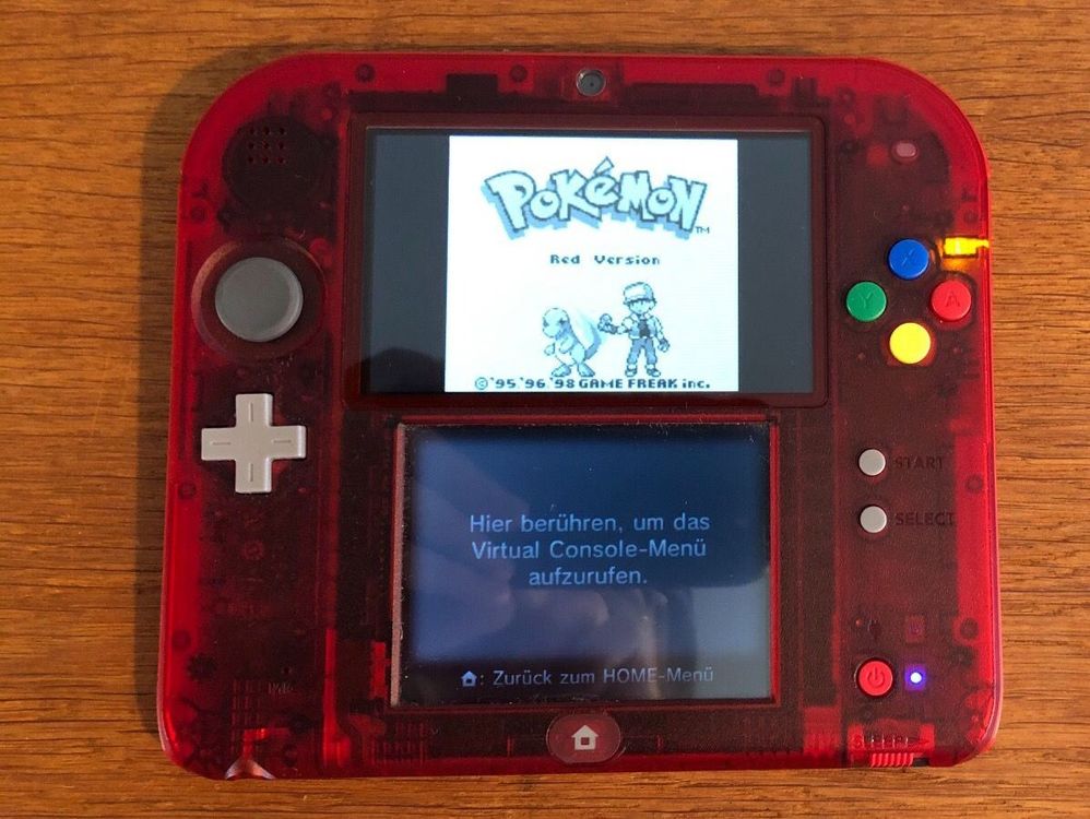 Nintendo 2DS pokémon red edition | Kaufen auf Ricardo