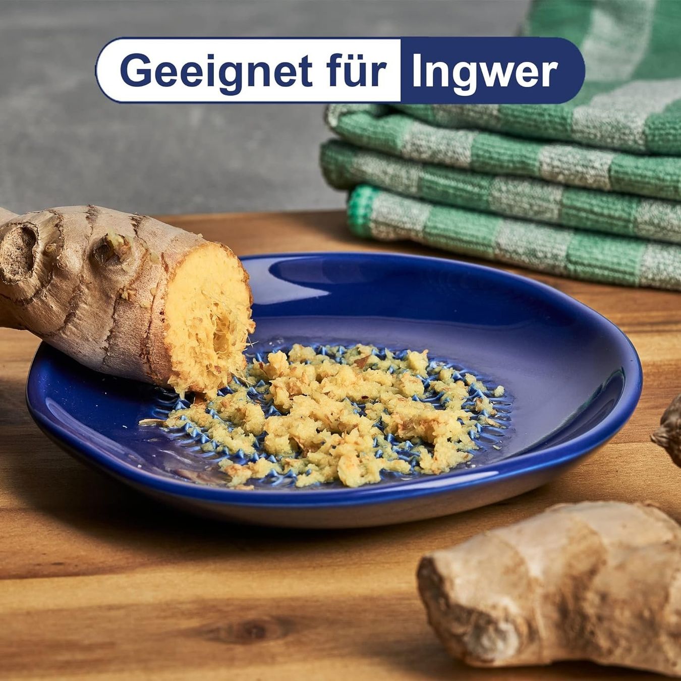 Keramikreibe Ingwer Raffel Zitrone Set Spülmaschinenfest (Neu und ...