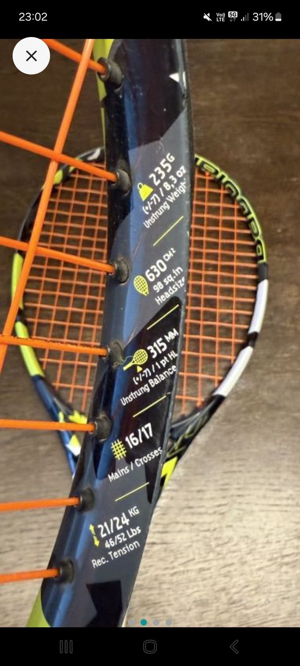 Babolat Pure Aero Junior 25 Tennisschläger - Top Zustand! (Gebraucht ...