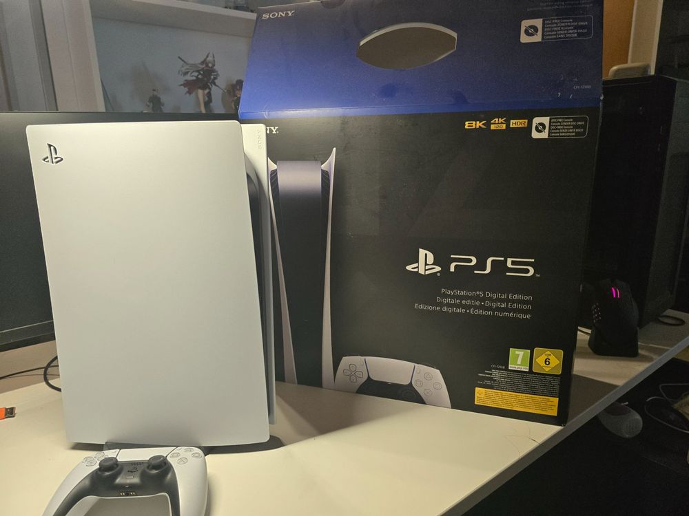Ps5 digital inkl. Controller / verpackung (Neu (gemäss Beschreibung ...