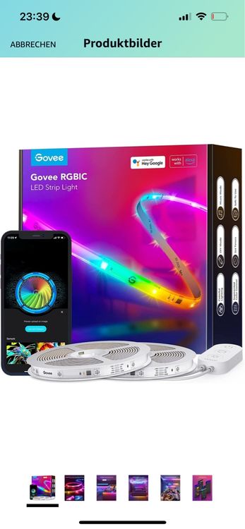 Govee RGBIC Pro LED Strip 20m, Smart LED Strip | Kaufen auf Ricardo