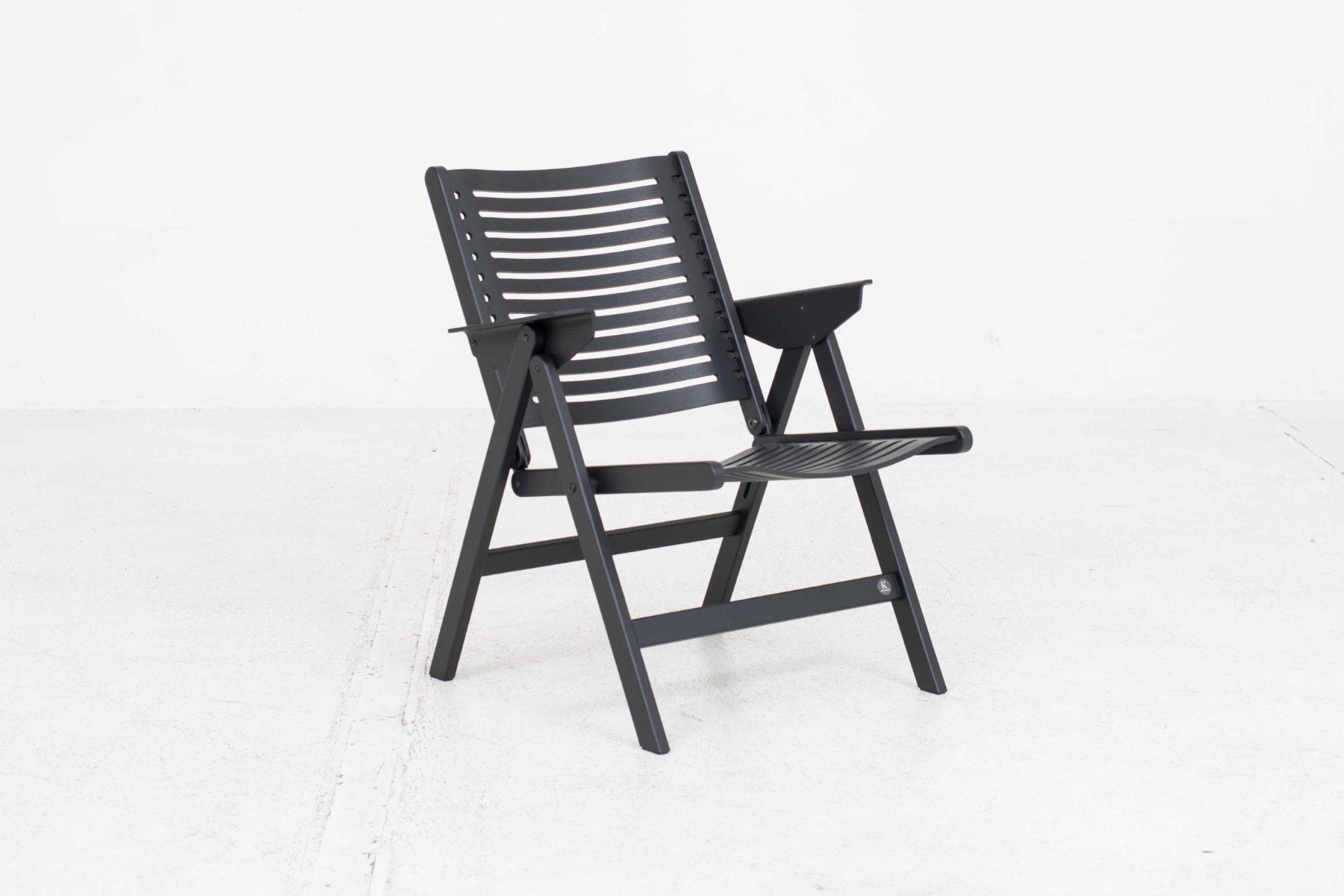 Rex Kralj Rex Lounge Chair von Niko Kralj in Schwarz - NEU (Neu und ...