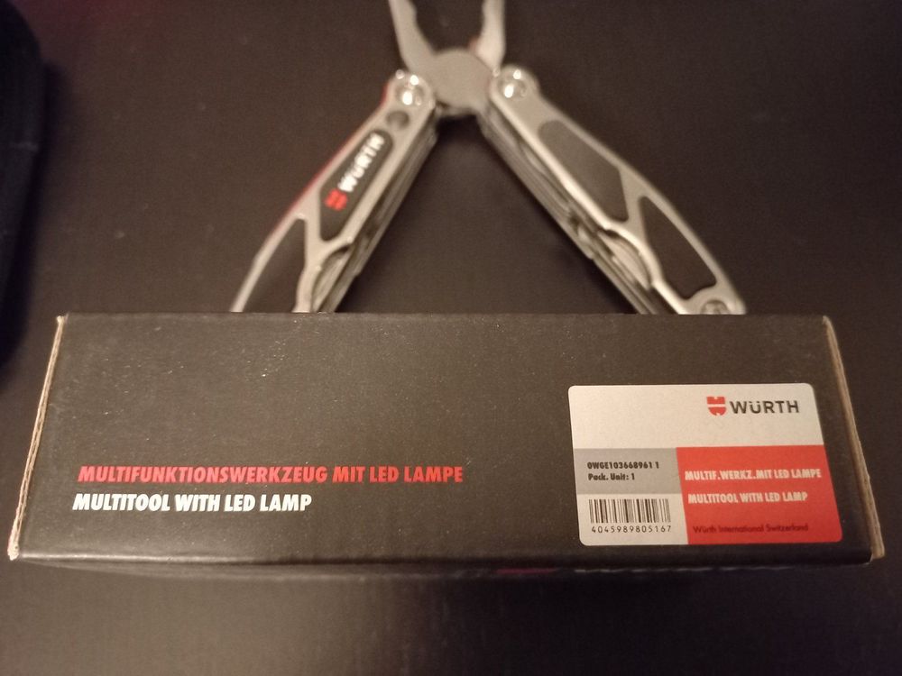 Original Würth Multitool (11 Stück) (Neu und originalverpackt) in ...