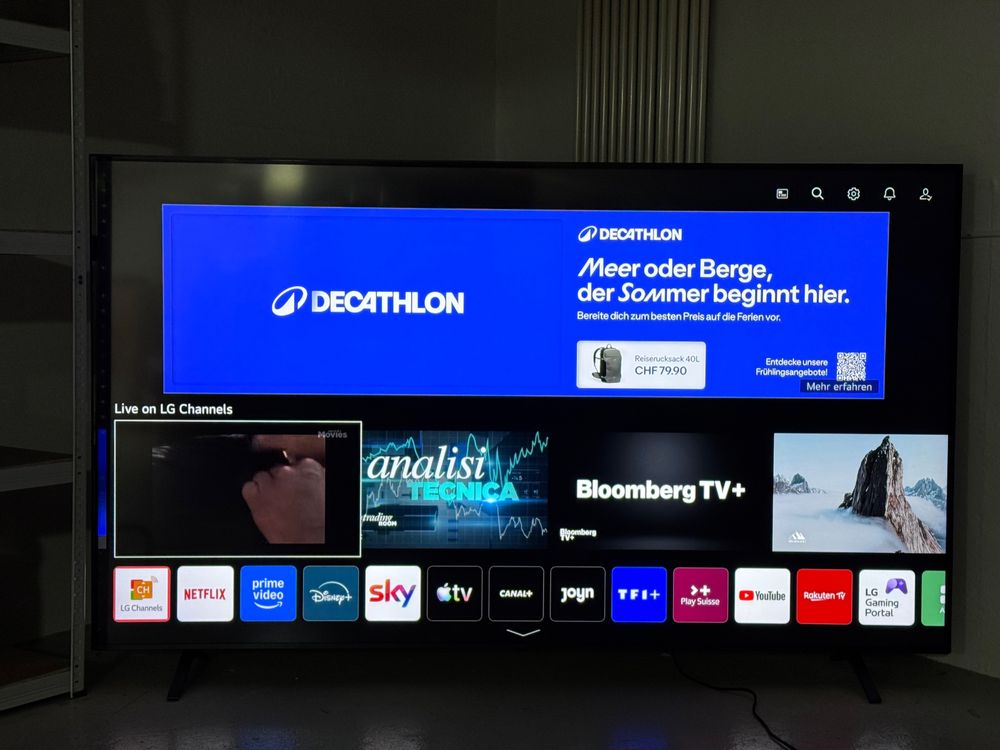 LG UHD TV 86 Zoll - Top Zustand! (Gebraucht) in Winterthur für CHF 211 ...