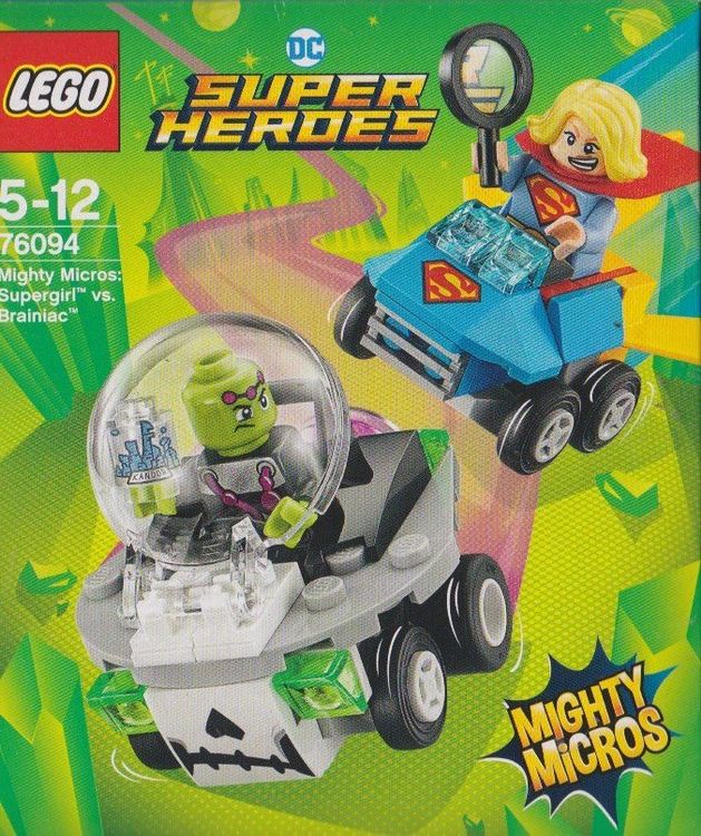 LEGO SUPER HEROES MIGHTY MICROS 76094 SUPERGIRL VS BRAINIAC (Neu und ...