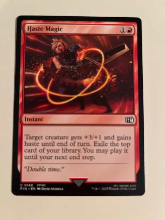 1 x Haste Magic - Magic: The Gathering - MtG (Gebraucht) in Kriens für ...