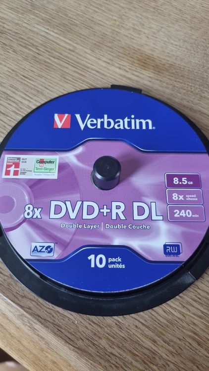 DVD+R DL Rohlinge 8.5 GB DL (Neu (gemäss Beschreibung)) in Turbenthal ...