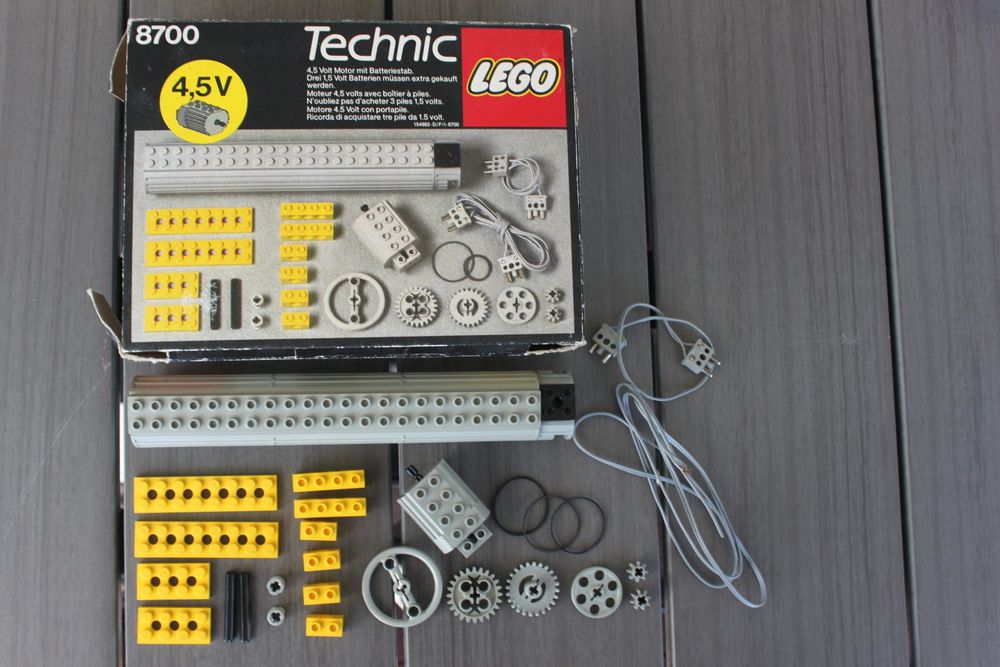 Lego Set 8700 Expert Builder Power Pack 1982 - 4.2 V Motor (Gebraucht ...