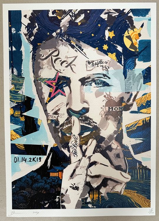 Death: David Bowie, POP Art, signiert 28/100 | Kaufen auf Ricardo