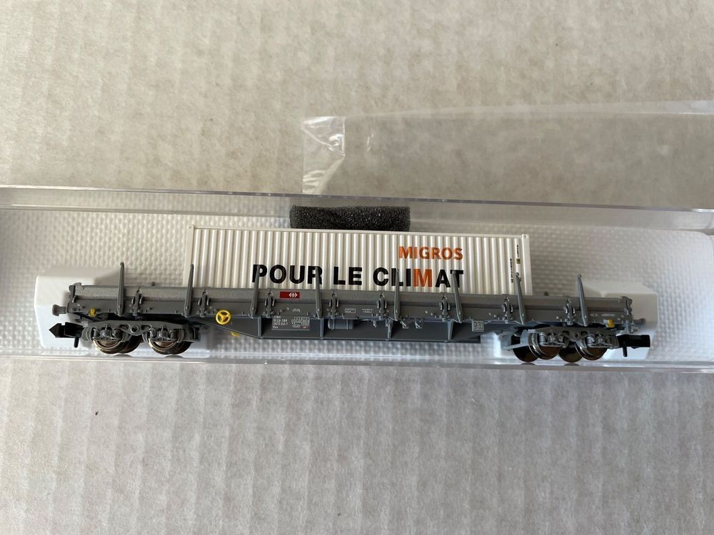 Fleischmann 828823 Containertragewagen SBB Migros Climat | Kaufen auf Ricardo