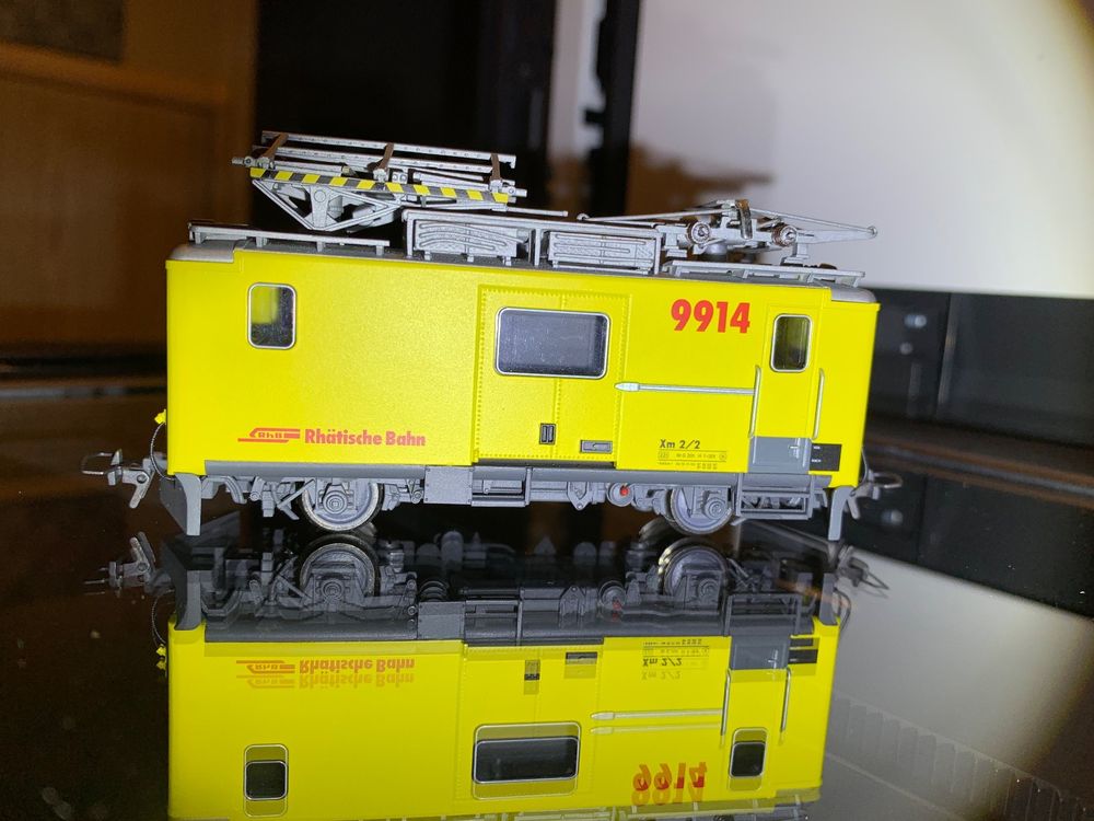 Bemo "Metal Collection" RhB Xm 2/2 Nr. 9914 Turmtriebwagen (Neu und ...