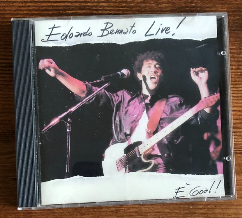 Edoardo Bennato – Edoardo Bennato Live ! - È Goal ! CD (Gebraucht) in ...