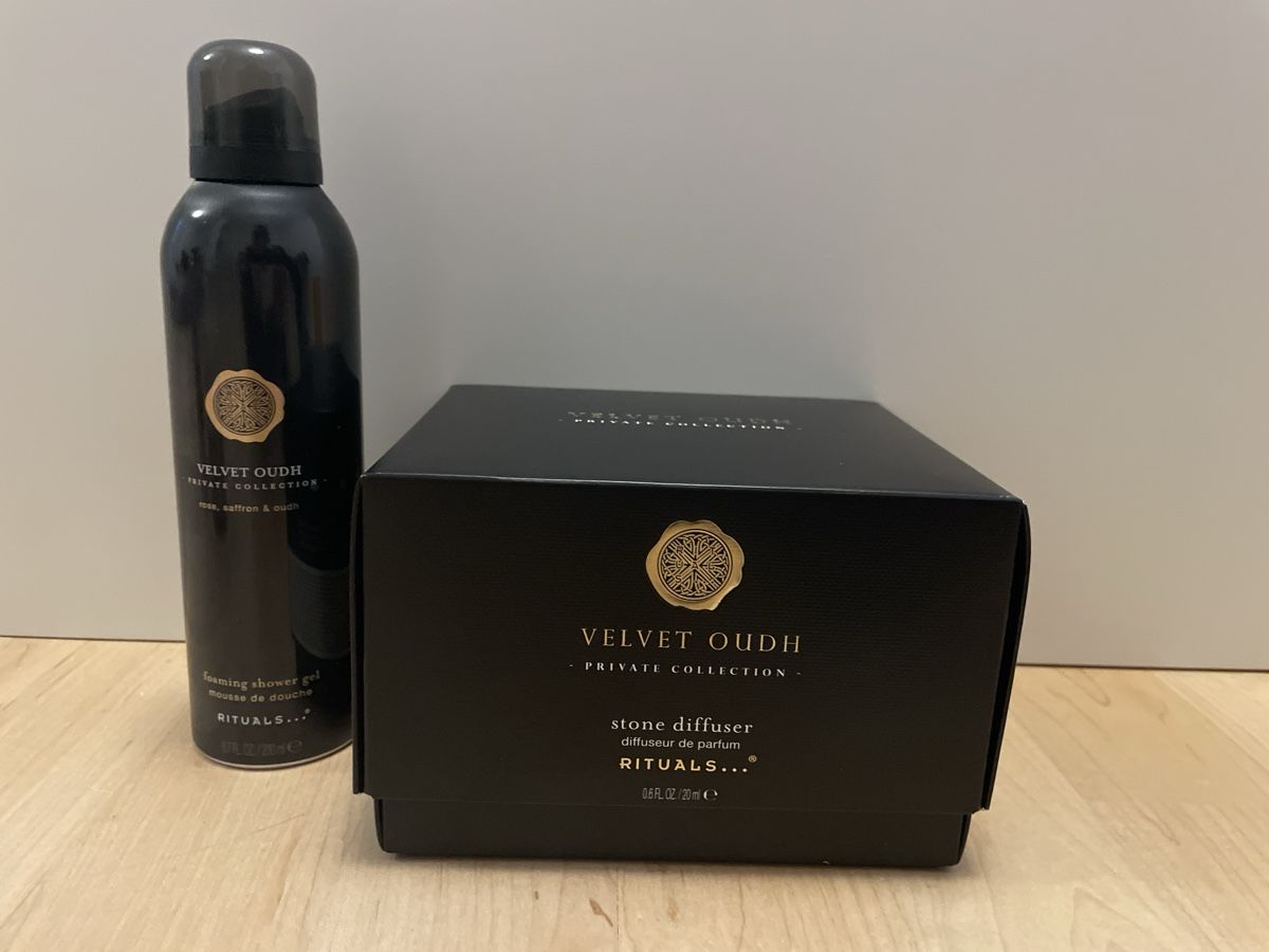 Rituals Velvet Oudh Set Stone Diffuser & Duschschaum (Neu und ...