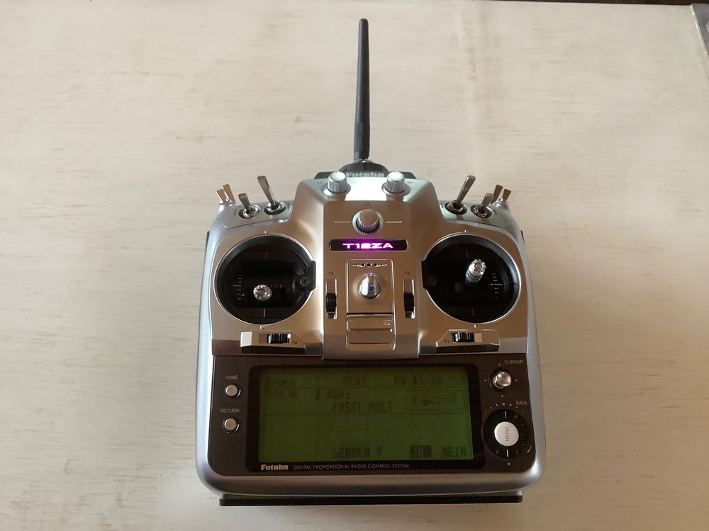 Futaba T12ZA mit TM-14 RF-Modul / Sender (Gebraucht) in Rebstein für ...