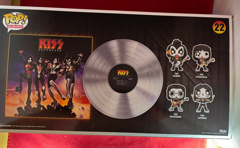 Funko Pop! Albums – KISS Destroyer #22 – Special Edition Glo (Neuf avec ...