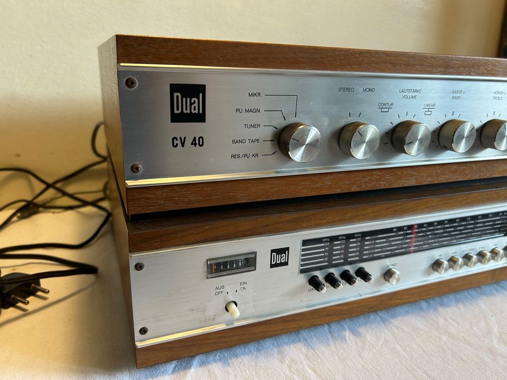 Amplificateur + Tuner Dual CV40 défectueux | Kaufen auf Ricardo