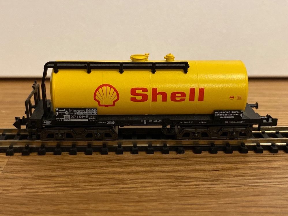 Minitrix 3551 SBB Kesselwagen „Shell“ (Neu (gemäss Beschreibung)) in Schlierbach für CHF 16 ...