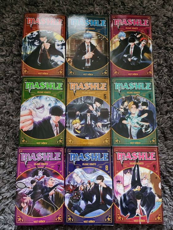 Mashle T1 à T9 (D'occasion) à Genève pour CHF 30 – avec livraison | Acheter sur Ricardo