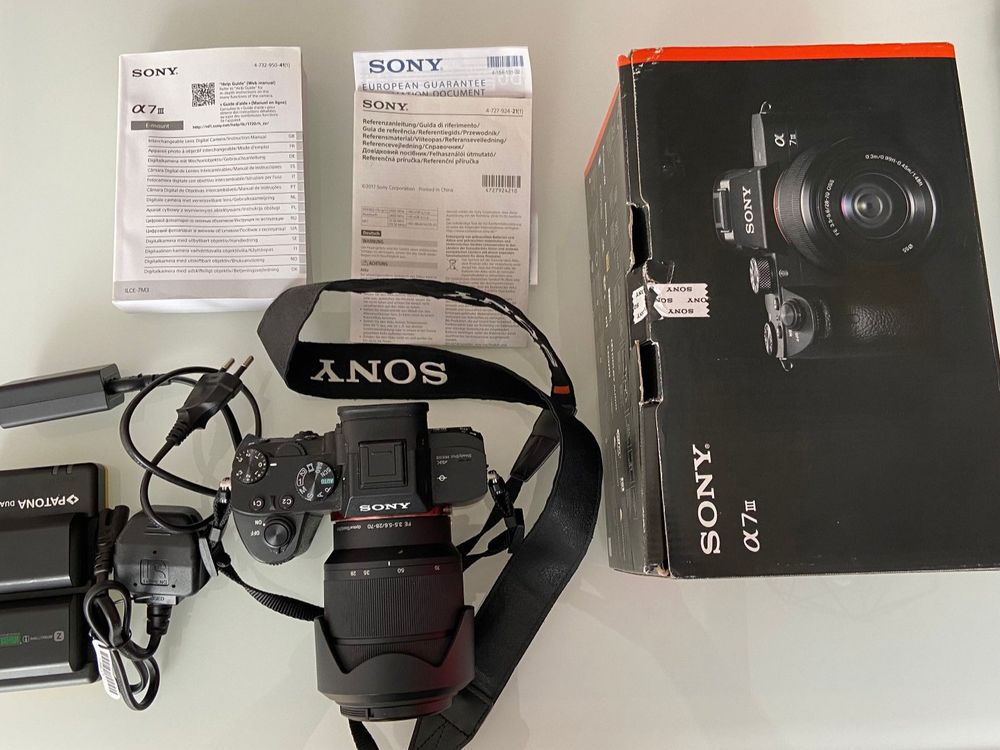 Sony Alpha 7III inkl. 28-70mm Objektiv (Gebraucht) in Mellingen für CHF ...