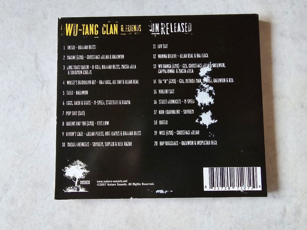 Wu-Tang Clan & Friends - Unreleased (Gebraucht) in Schneisingen für CHF ...