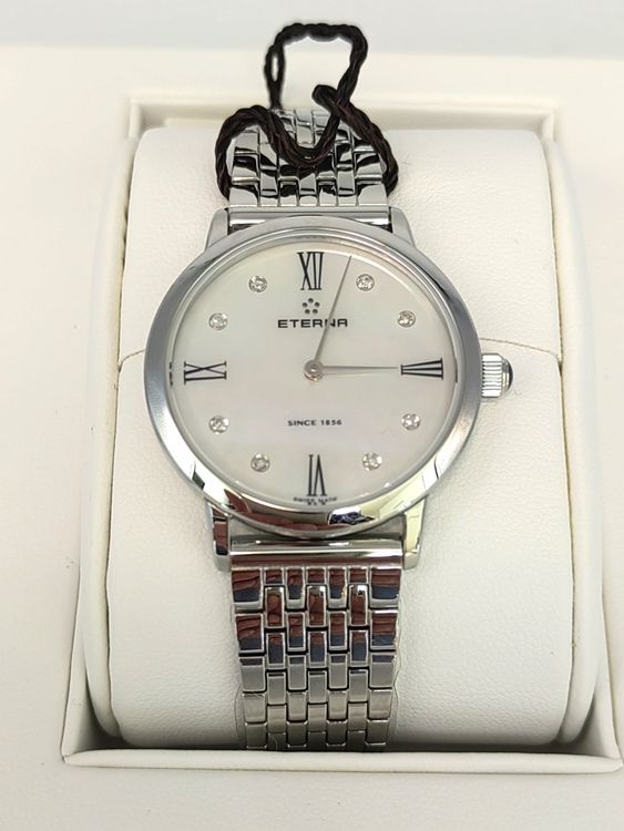 Eterna Eternity Lady, Ungetragen mit Box, schöne Luxusuhr (Neu und ...