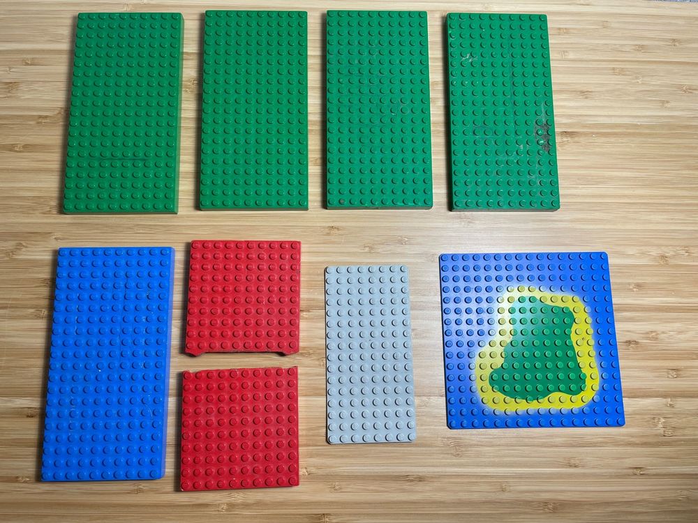 Plaques plate LEGO anciennes vintage (Gebraucht) in Cournillens für CHF ...