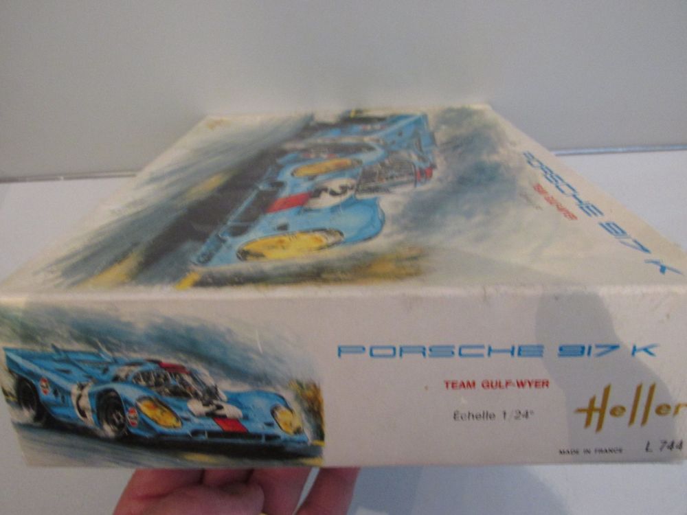 PORSCHE 917K " Team Gulf -Wyer " HELLER KIT 1:24 OVP ! (Neu (gemäss ...